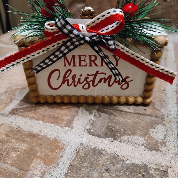 Hand Crafted | Accents | Wooden Block Sign For Your Tiered Tray | Poshmark